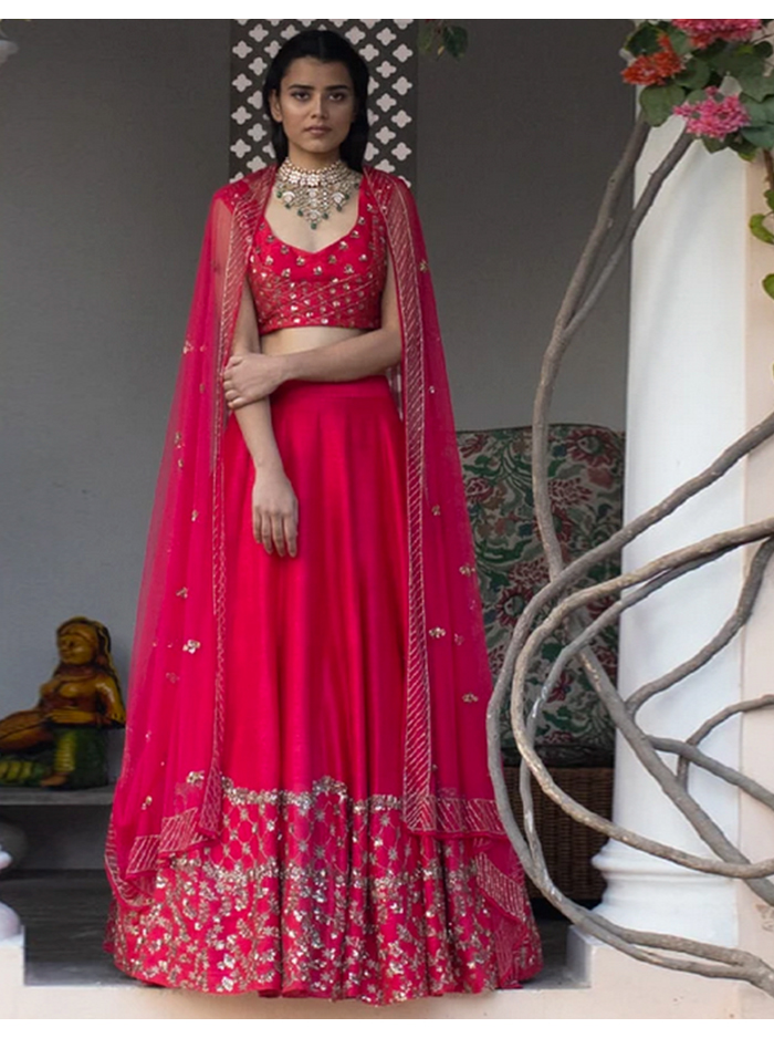 15 Pocket-Friendly Designer Lehengas You Can Buy For Your Wedding Under ...